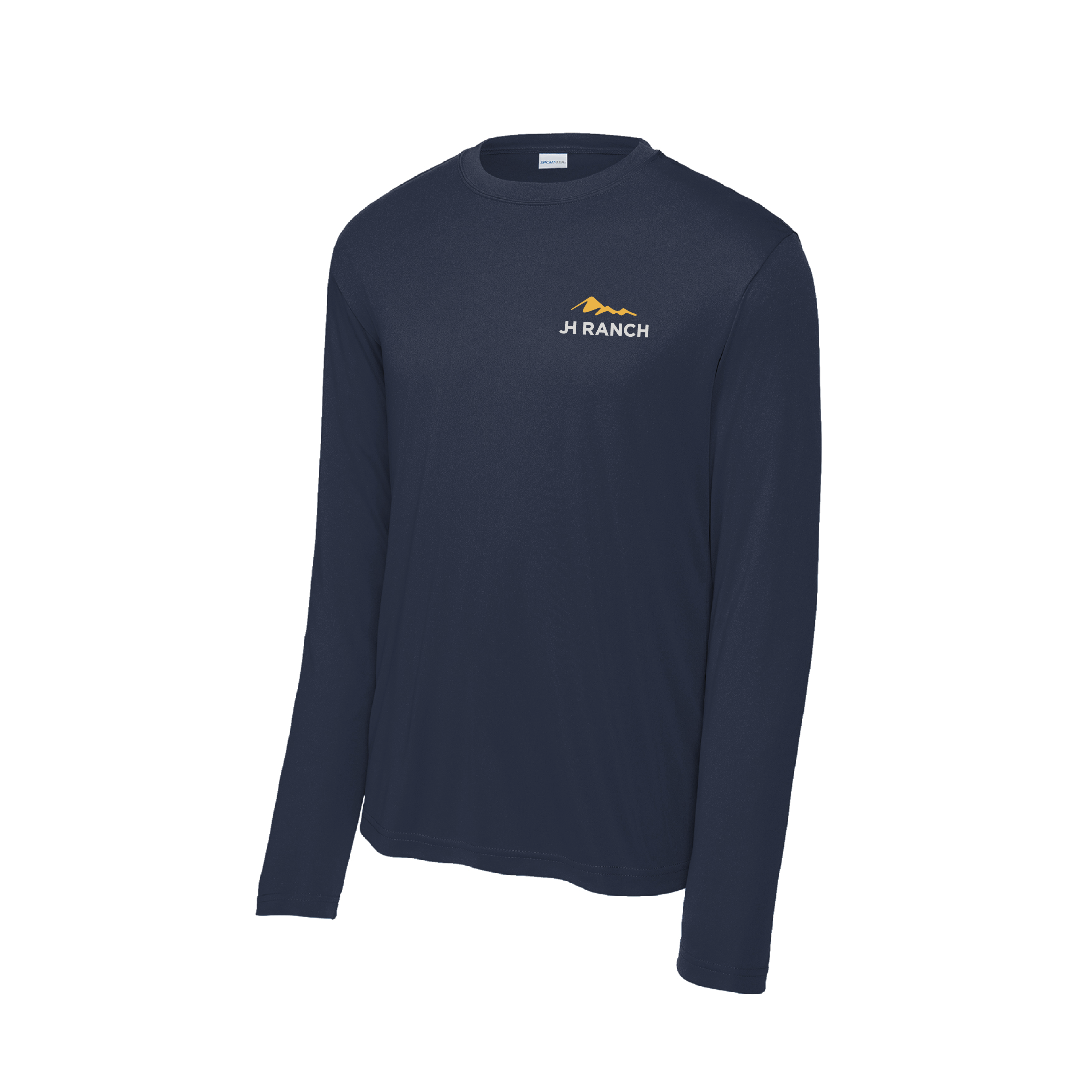 Navy Block Pocket Dri-Fit L/S | JH Ranch Tradin' Post